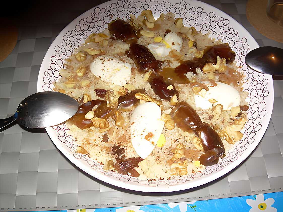 Recette de Couscous seffa