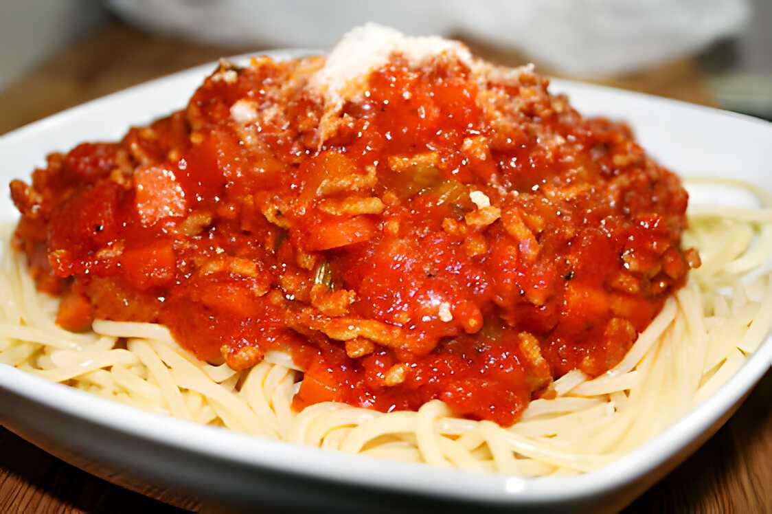 Recette de Spaghetti bolo express