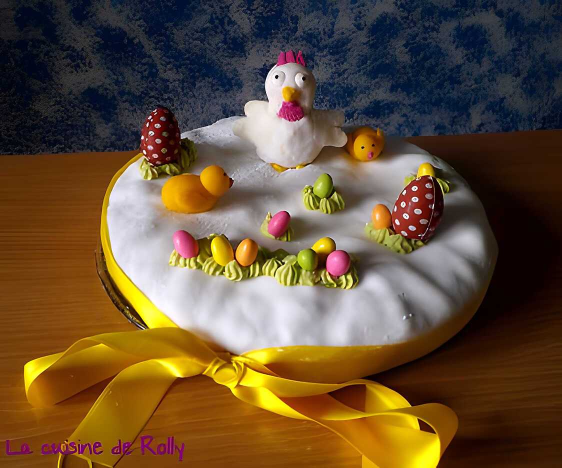 Recette de Gâteau de Pâques au chocolat par Rolly