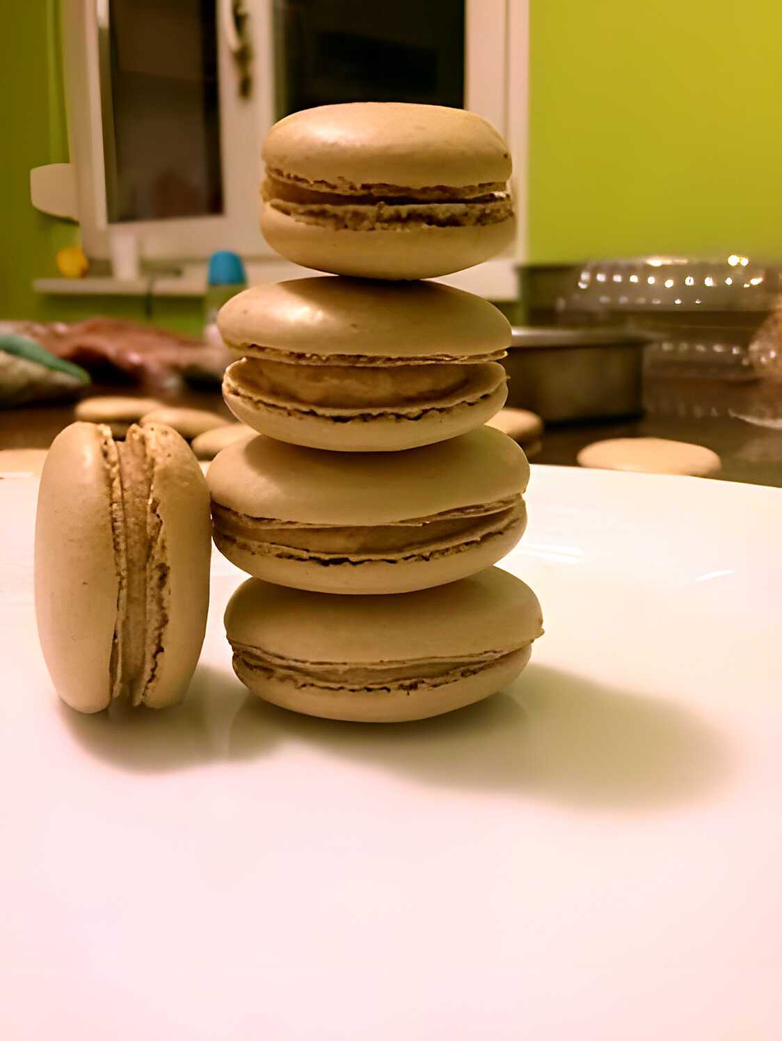 Recette de Macaron au caramel beurre salé