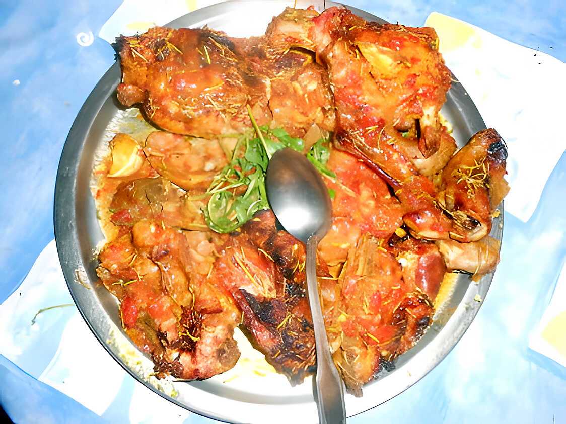 Recette de Chevreau au miel et au romarin