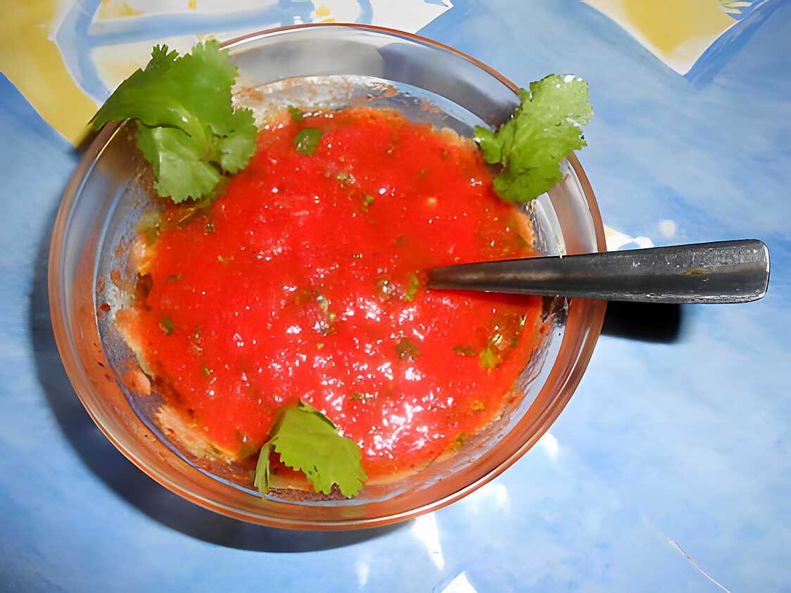 Recette de Coulis de poivron rouge