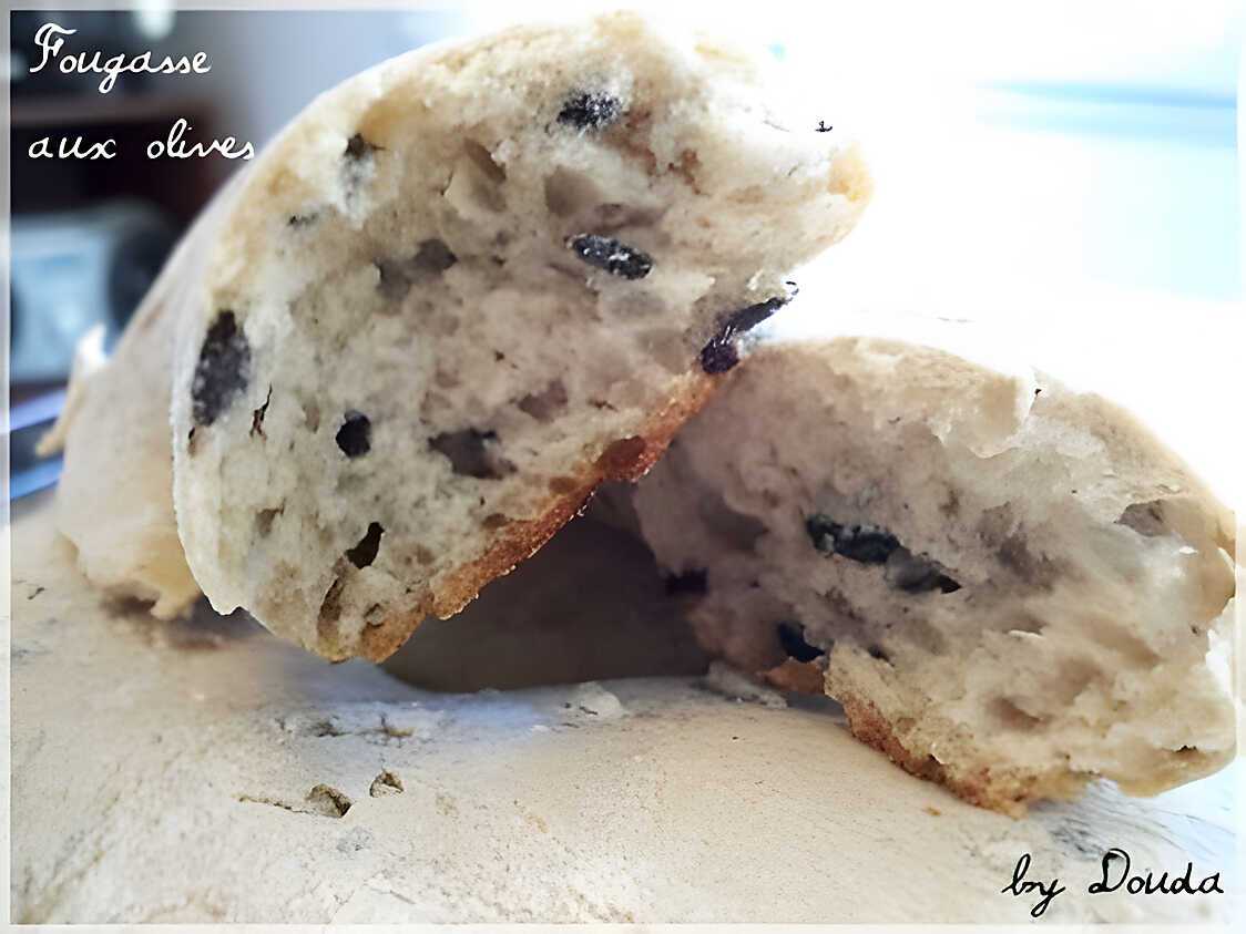 Recette de Fougasse aux olives