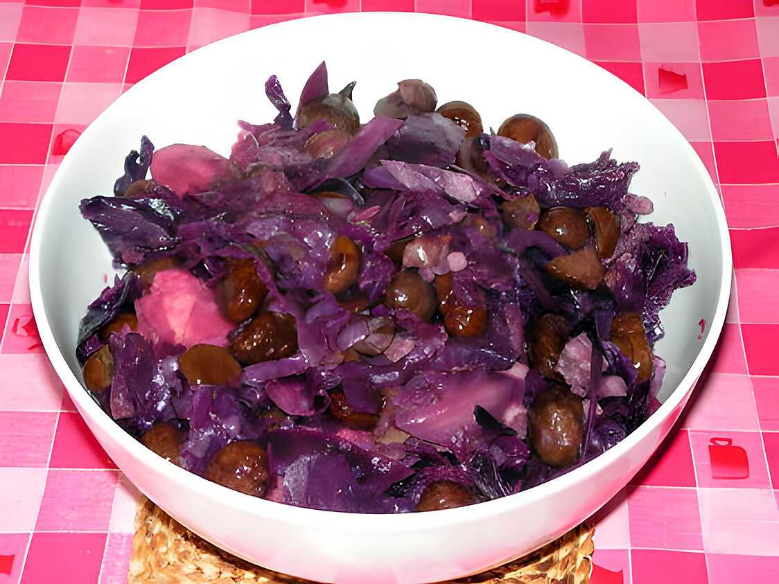 Recette de Chou rouge aux pommes