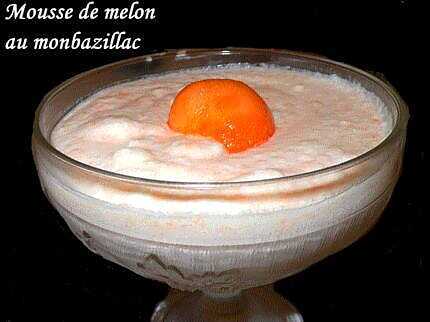 Recette de Mousse de melon au monbazillac