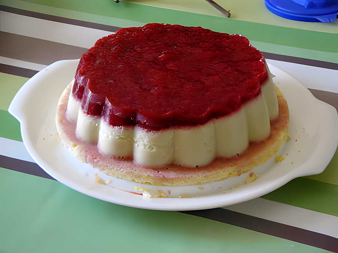 Recette de Bavarois citron & fraise original