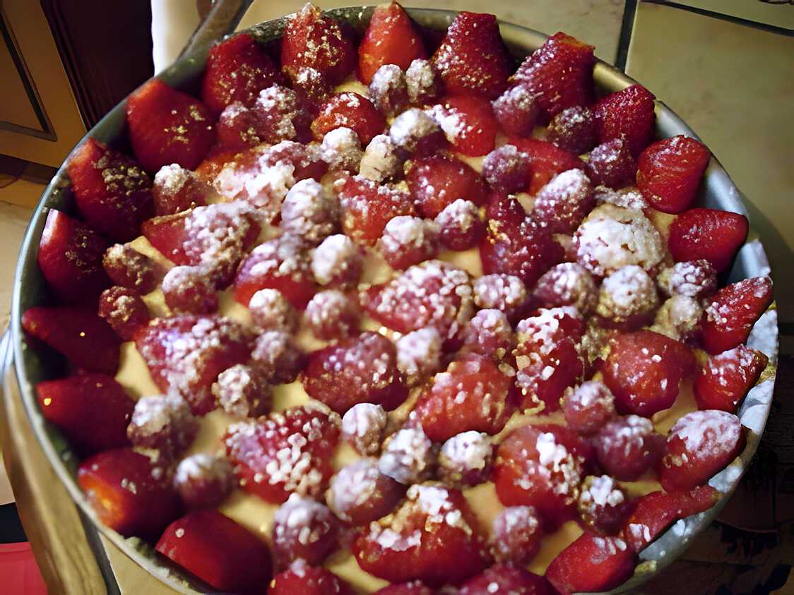 Recette de Cheesecake au fromage blanc et fruits rouges