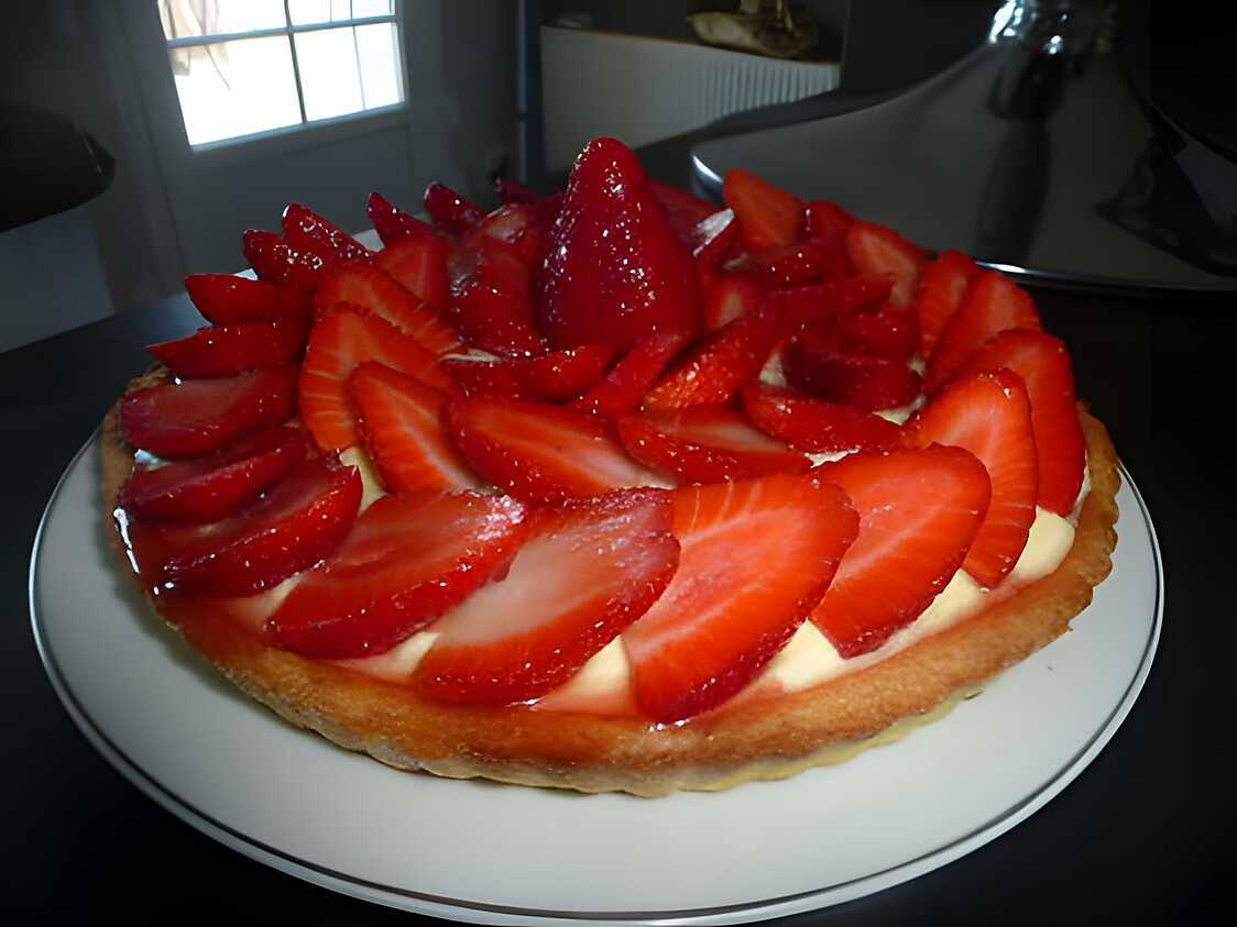 Recette de Tarte fraises et framboises