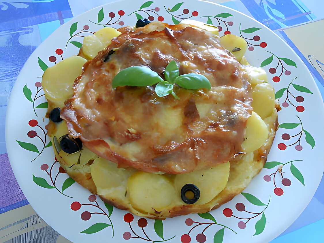Recette de TORTINO D' PATATE ET MORTADELLE