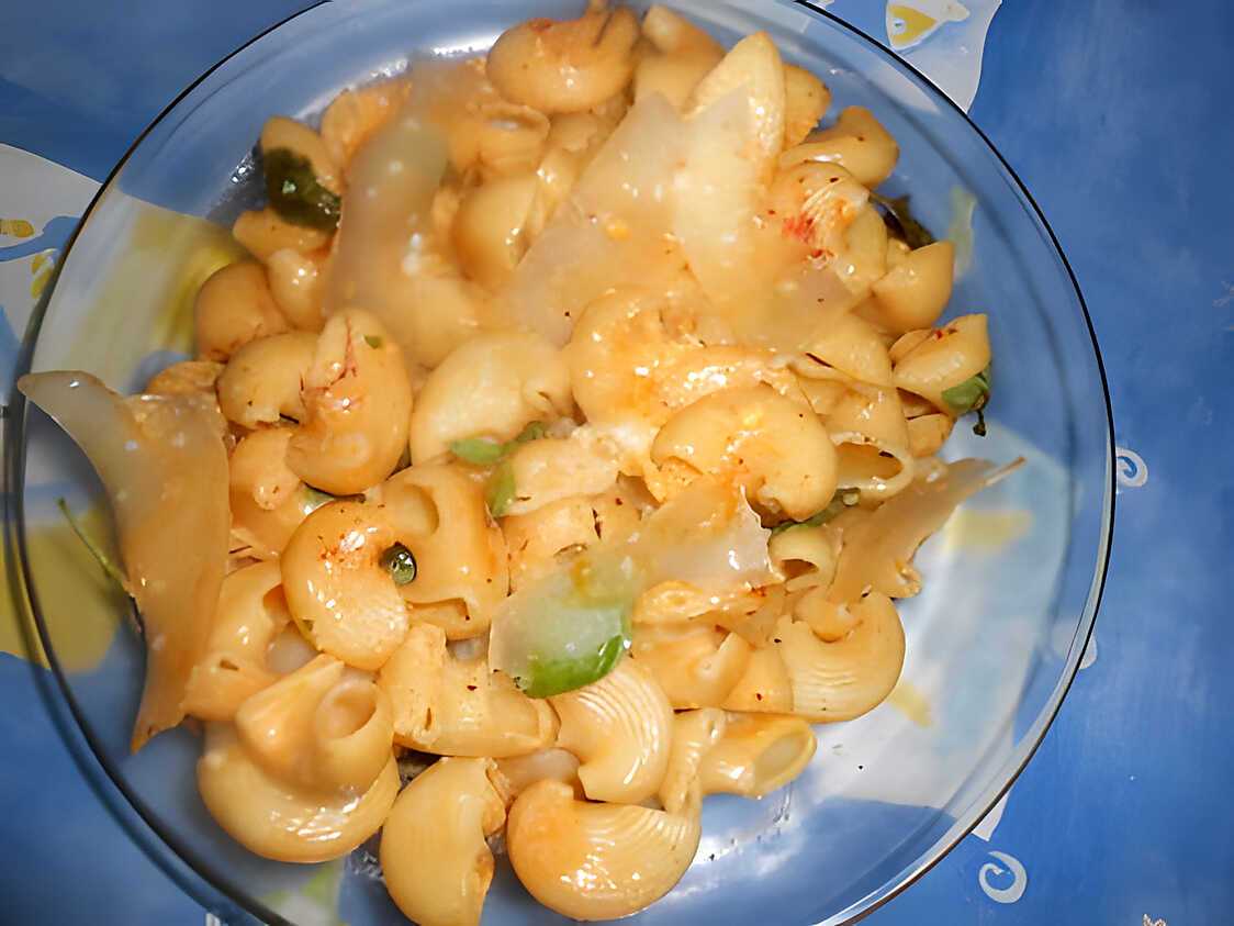 Recette de Pipe rigate a l ail et basilic