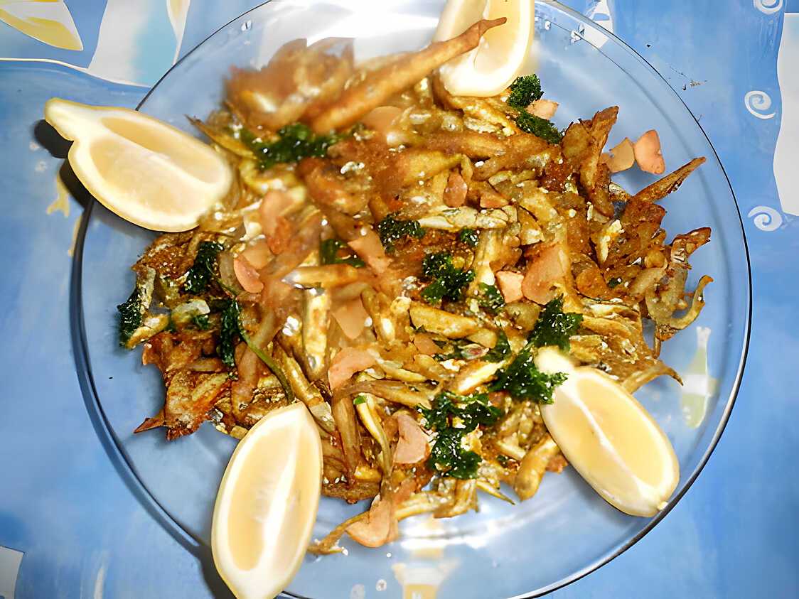 Recette de Friture d éperlans a l ail