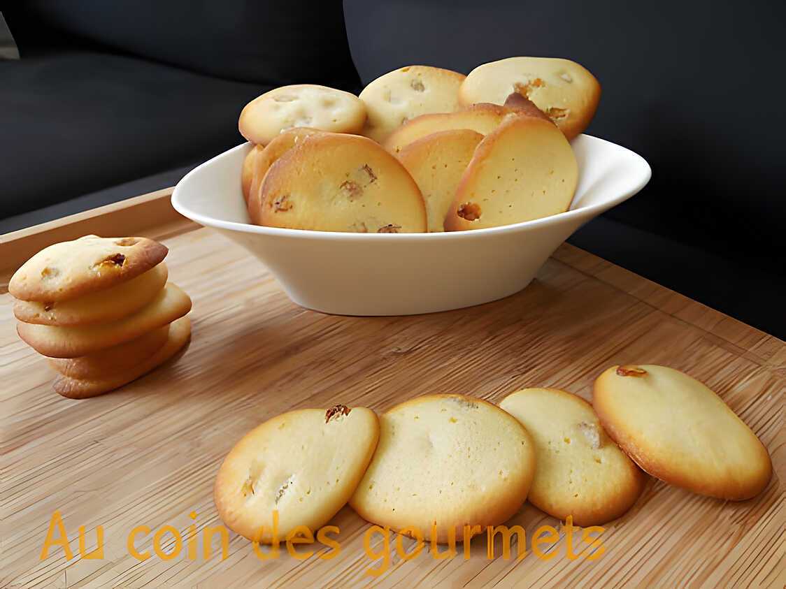 Recette de Palets rhum/Raisins