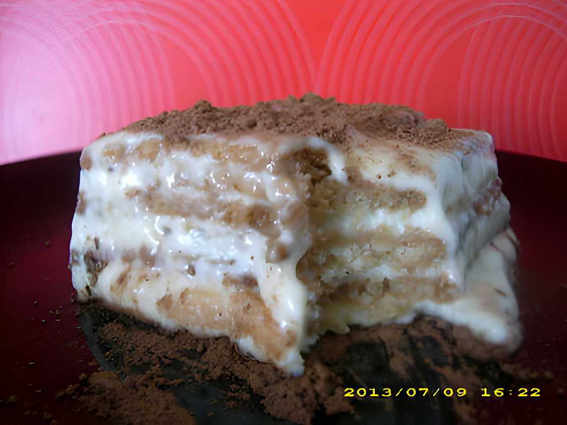 Recette de "thé"ramisu