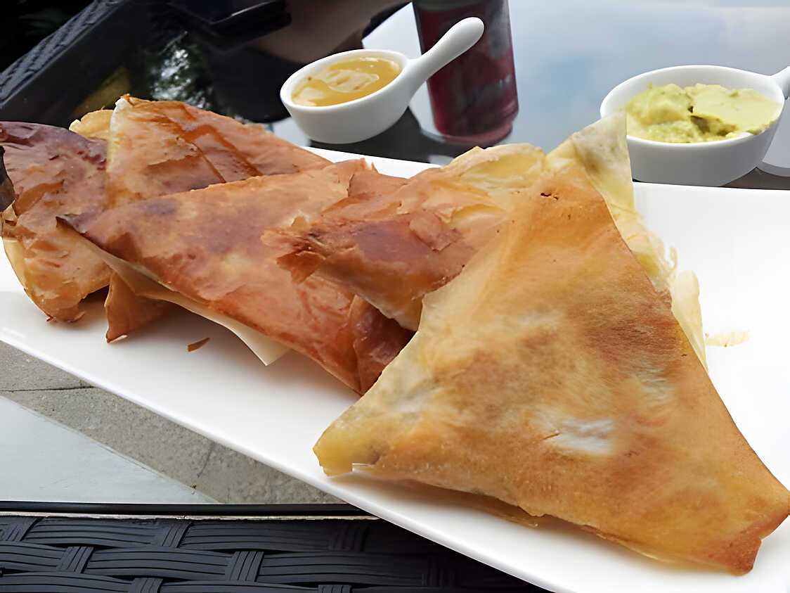 Recette de Samoussa au boeuf à l'indienne