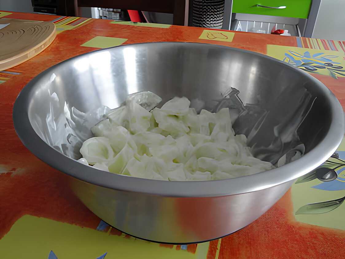 Recette de Concombre à la crème