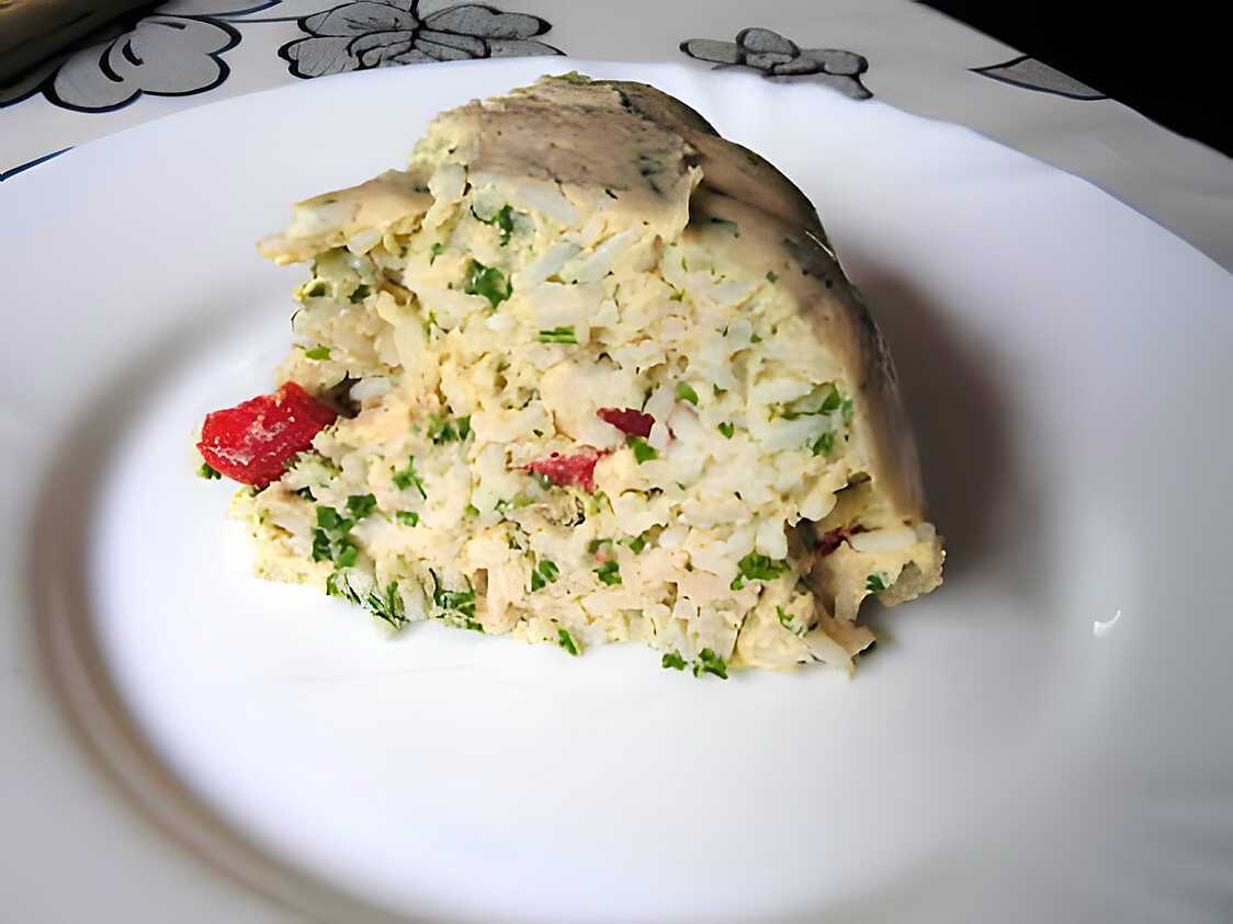 Recette de Charlotte riz, thon et poivron rouge