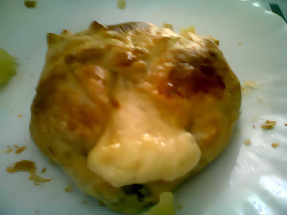Recette de Chaussons fromage lardons