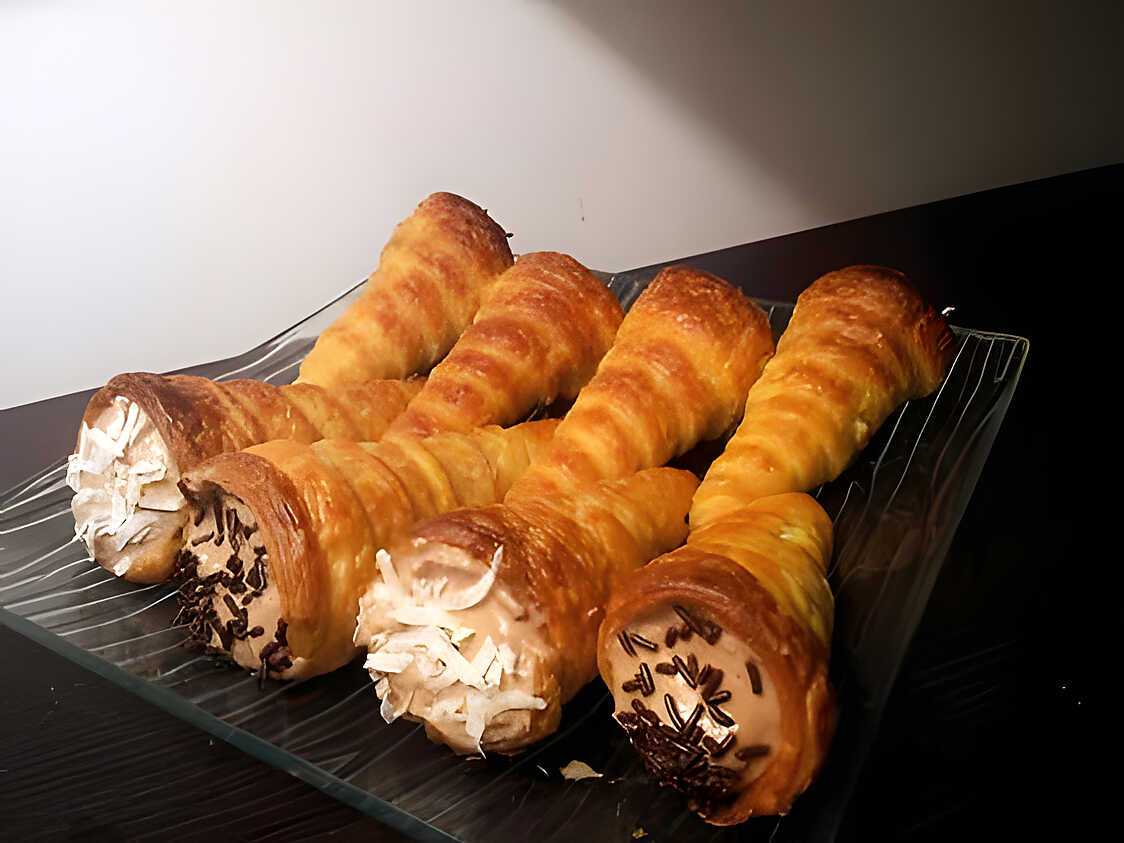 Recette de Cornet fourré