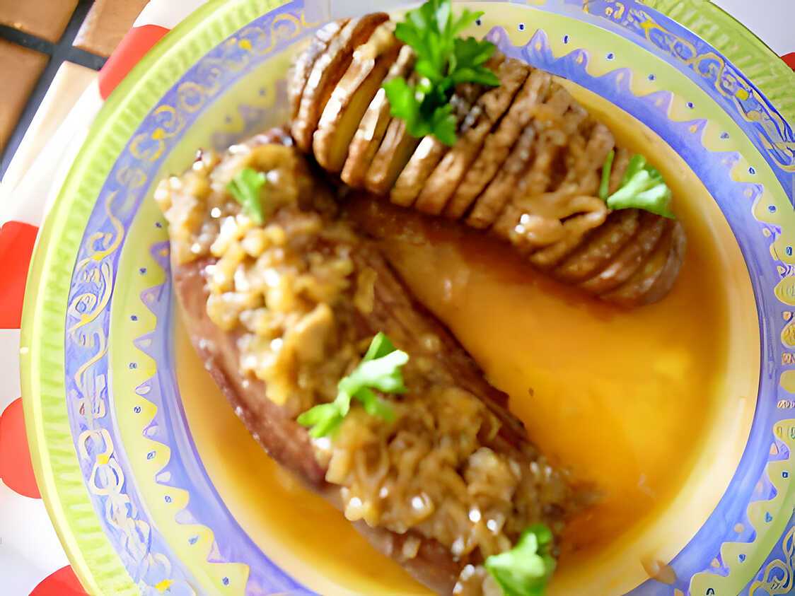 Recette de Bavette de boeuf à l'échalotte