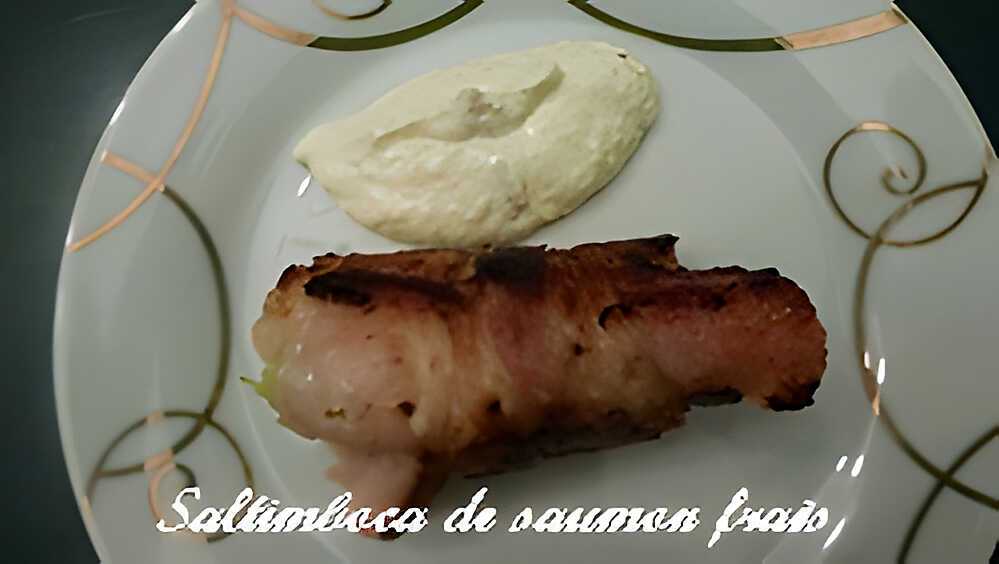 Recette de Saltimboca de saumon frais