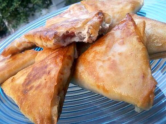 Recette de Samoussa au thon et boursin