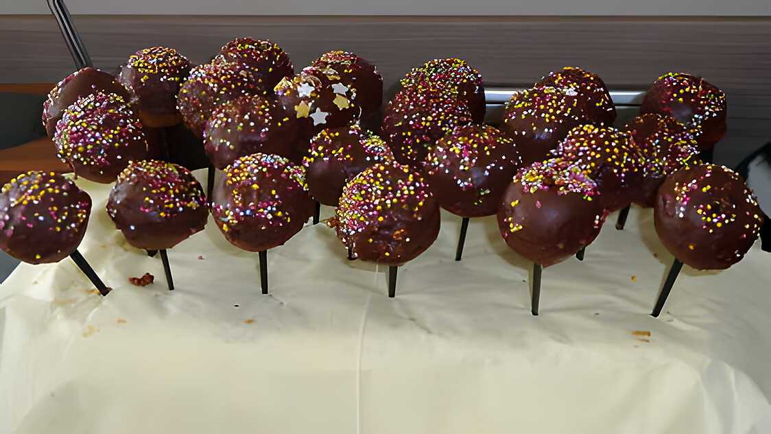 Recette de Pop cakes au chocolat