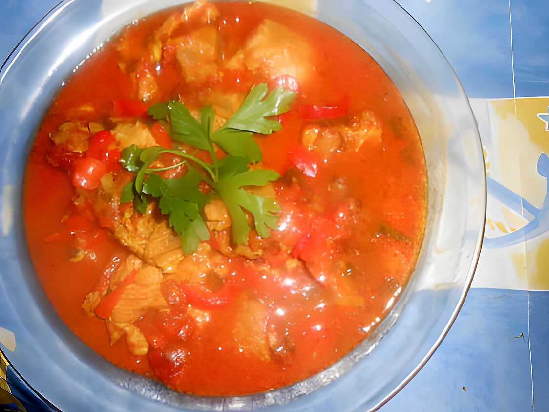 Recette de Sauté de veau au paprika