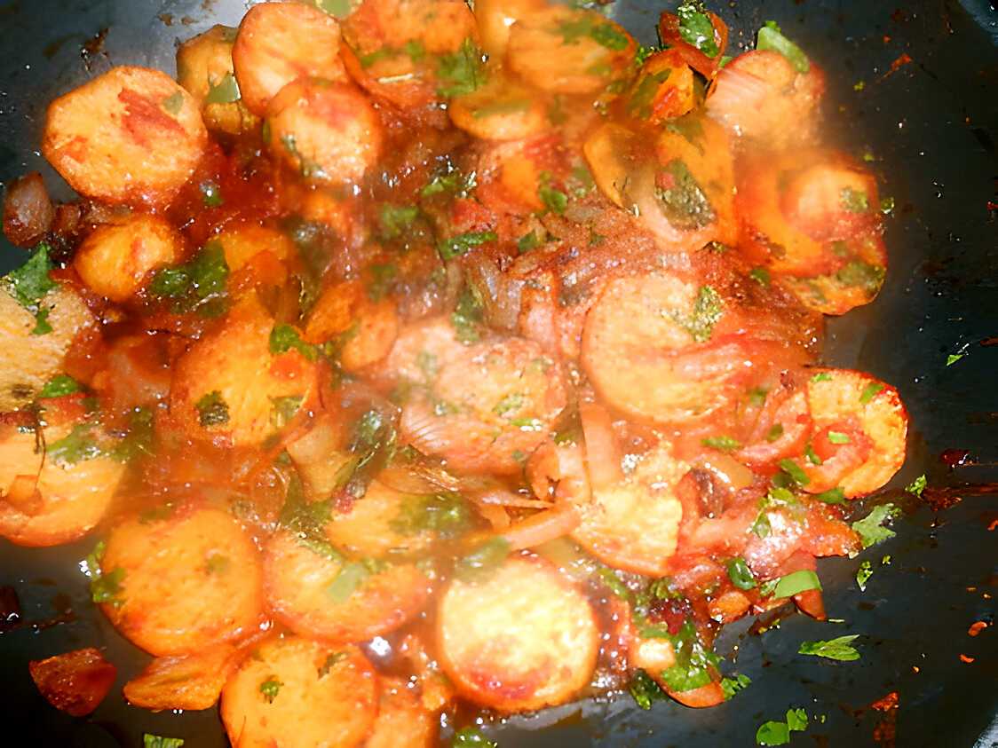 Recette de Pommes de terre sautées a la hongroise