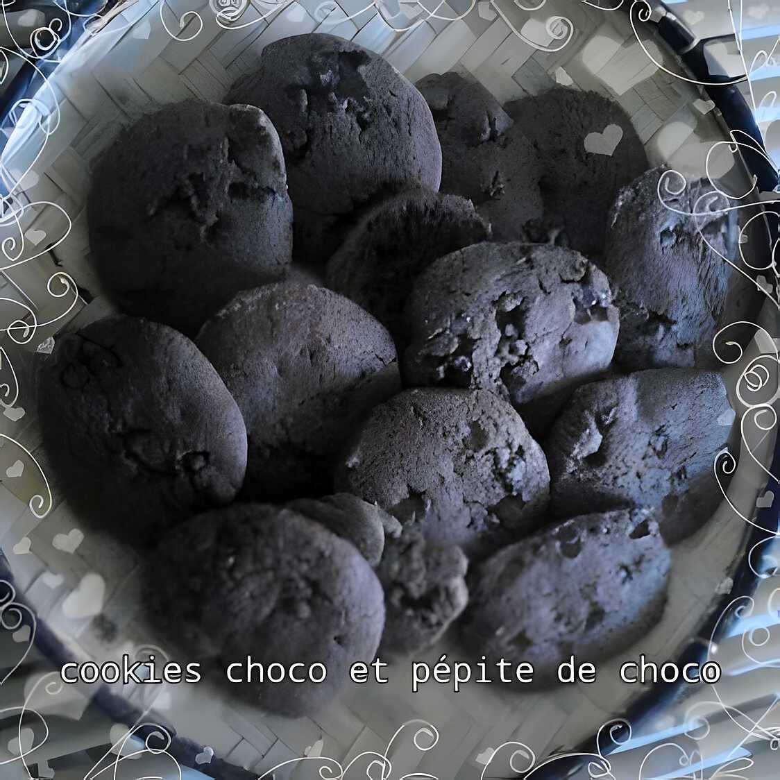 Recette de Coockies tout choco délicieux