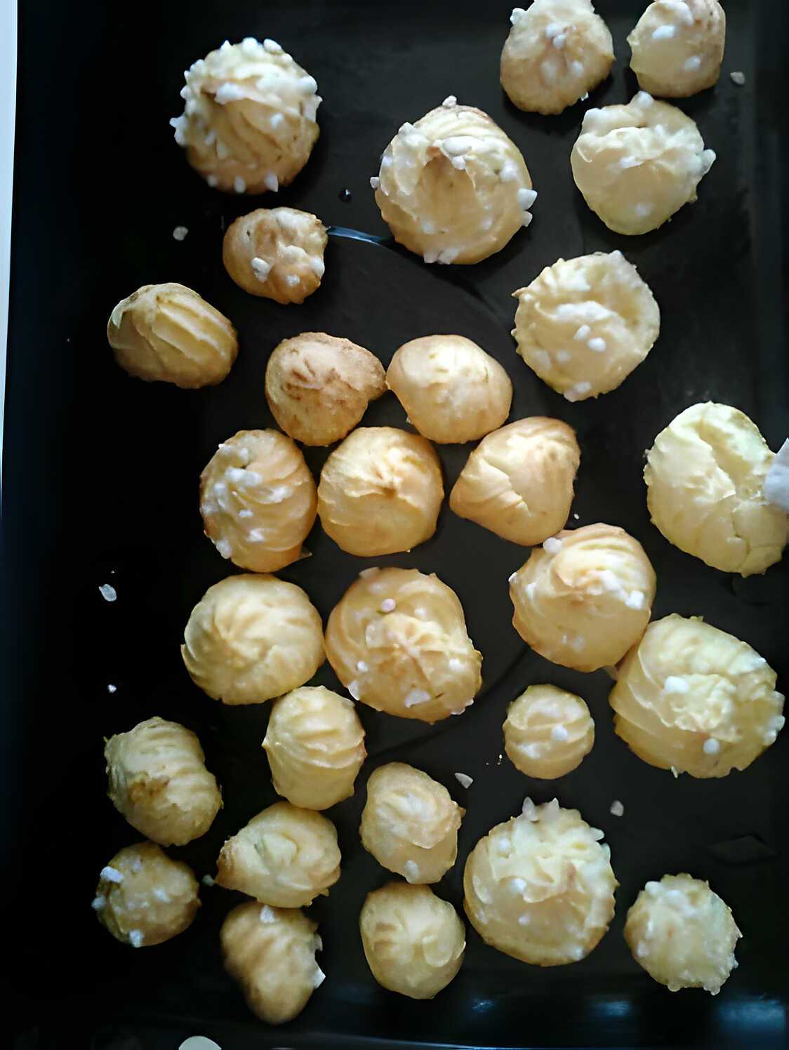 Recette de Chouquette au grain de sucre