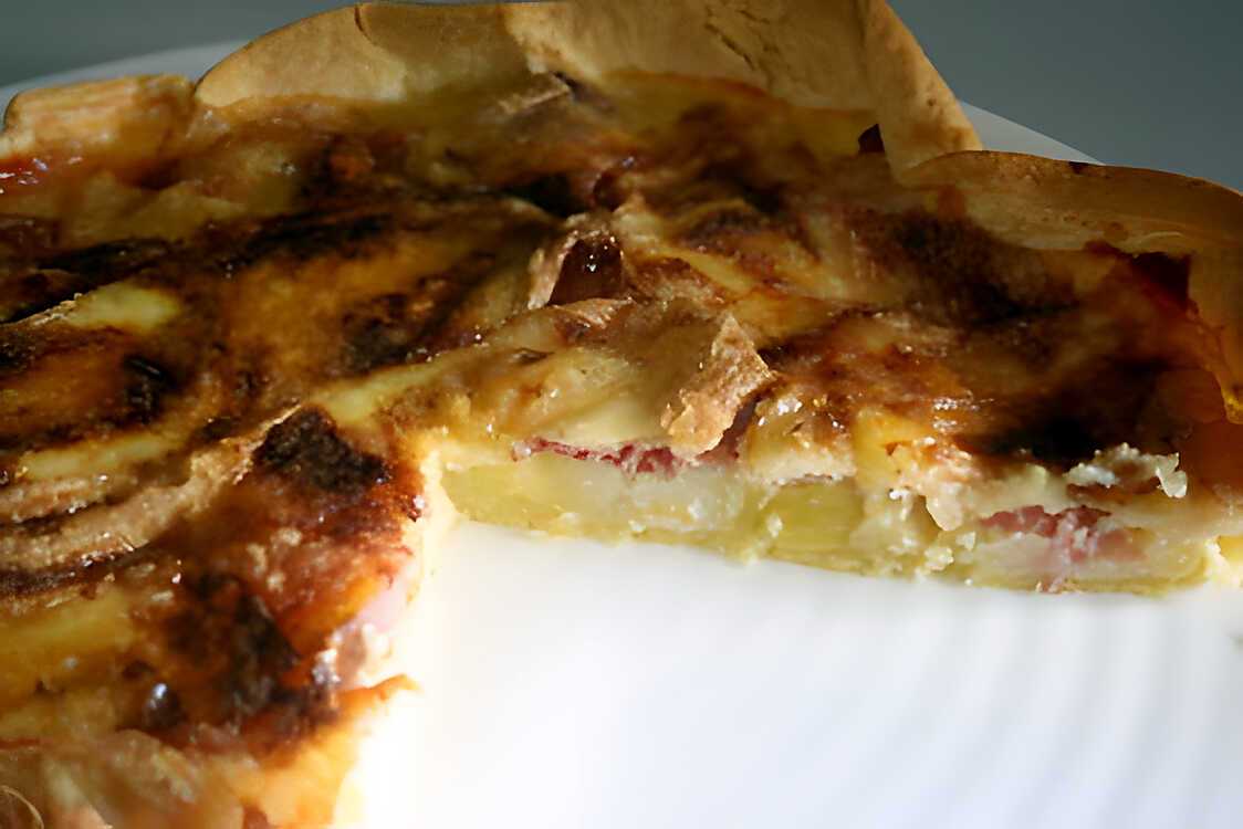Recette de Tarte au munster par Ladyhel Recette de Tarte au munster par Ladyhel