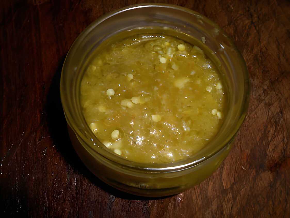 Recette de Purée de piments verts