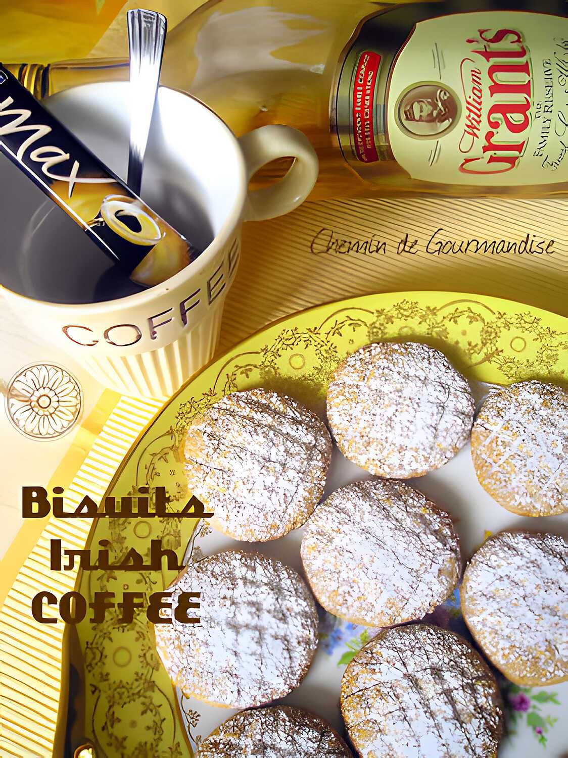 Recette de Biscuits Rond Irish Coffee