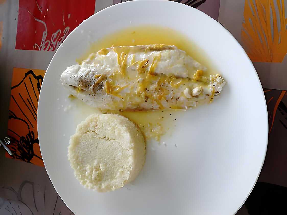 Recette de Filet de maigre à l orange et citron