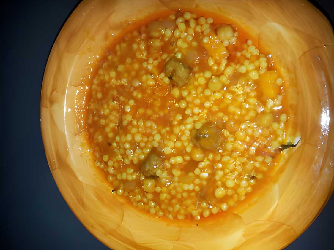 Recette de Berkoukes algerien