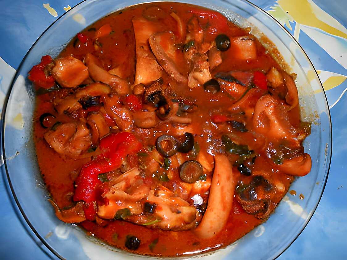 Recette de Seiches a la catalane
