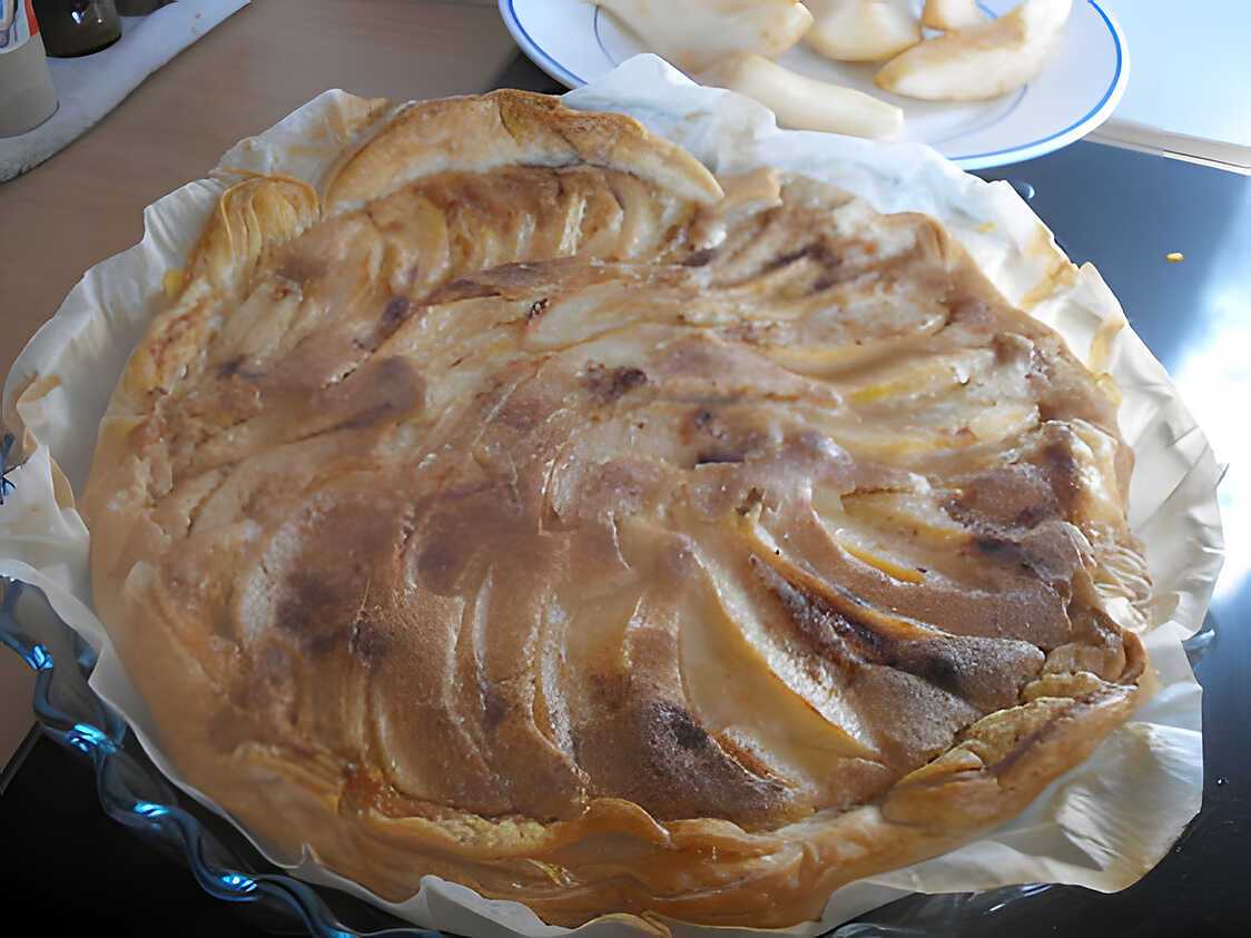 Recette de TARTE AUX POIRES par solker