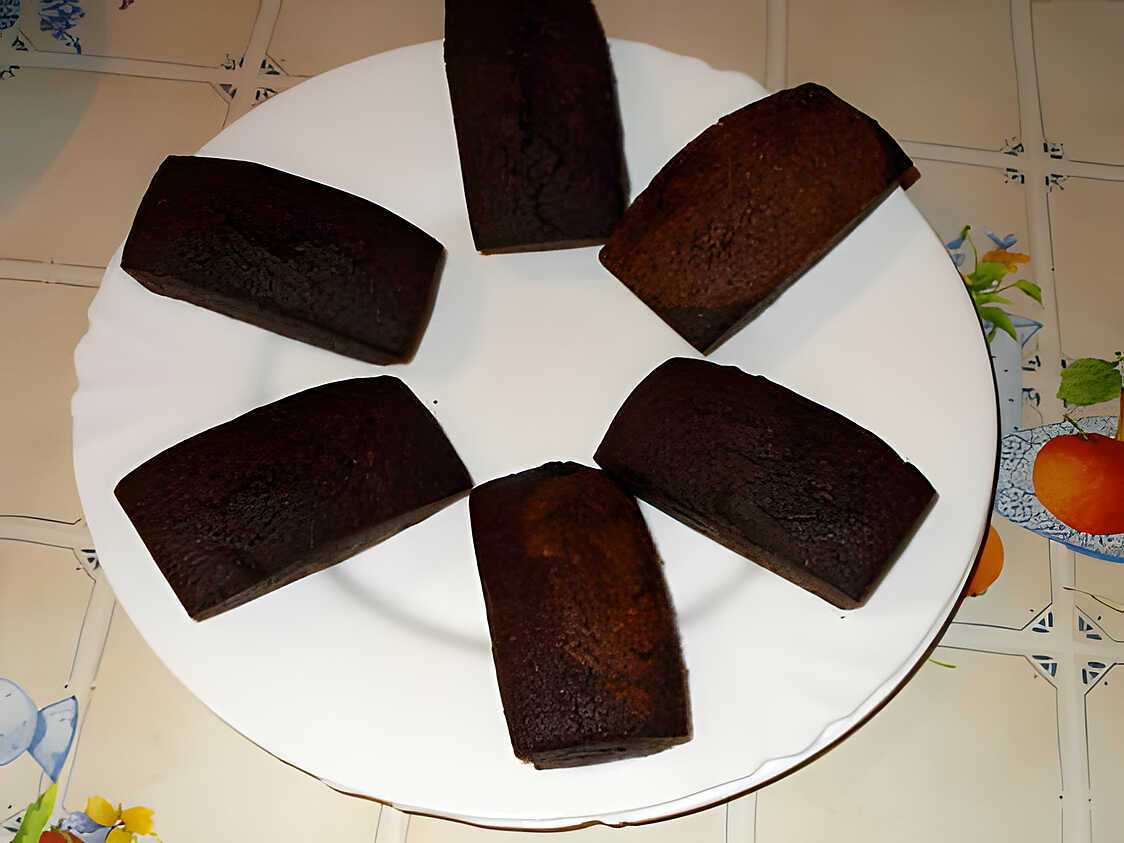 Recette de Financiers au chocolat par kekeli