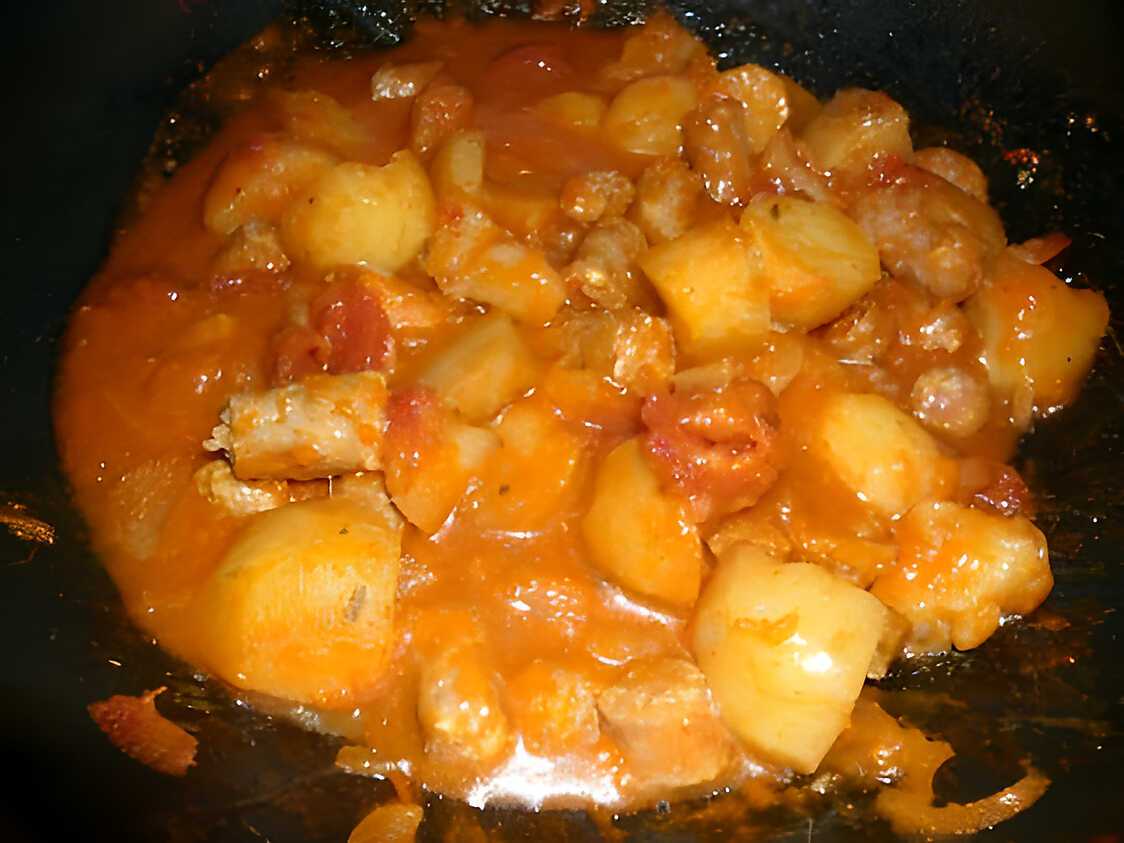 Recette de RAGOUT EPICE CHIPPOS CREVETTES