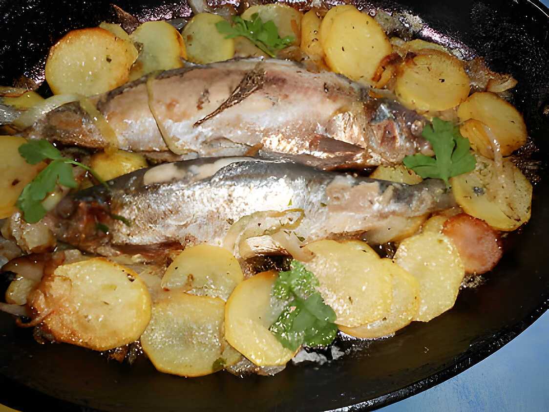 Recette de Hareng a la lyonnaise
