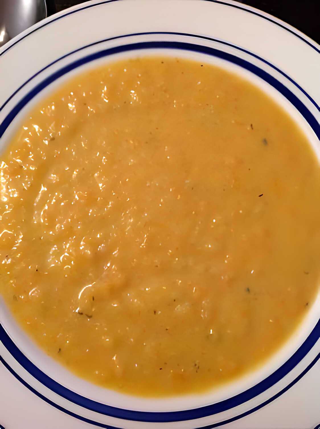 Recette de Potage de courge de mon mari