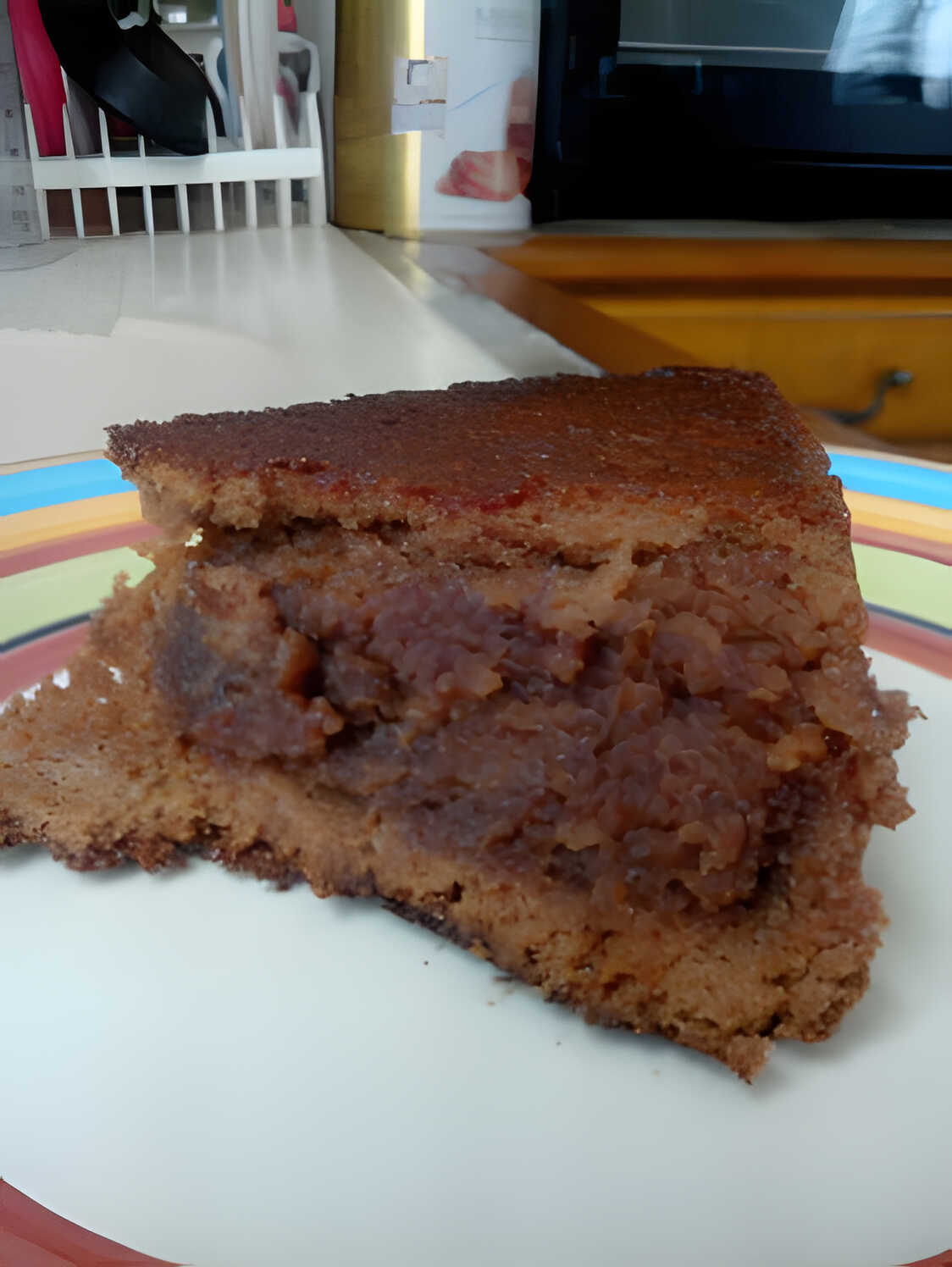 Recette de Gateau aux carambar dérivé du gateau au chocolat ultra simple