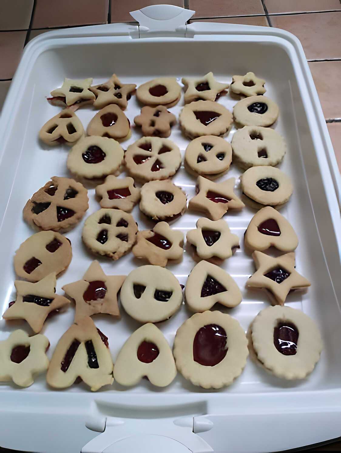 Recette de Sablés fruités