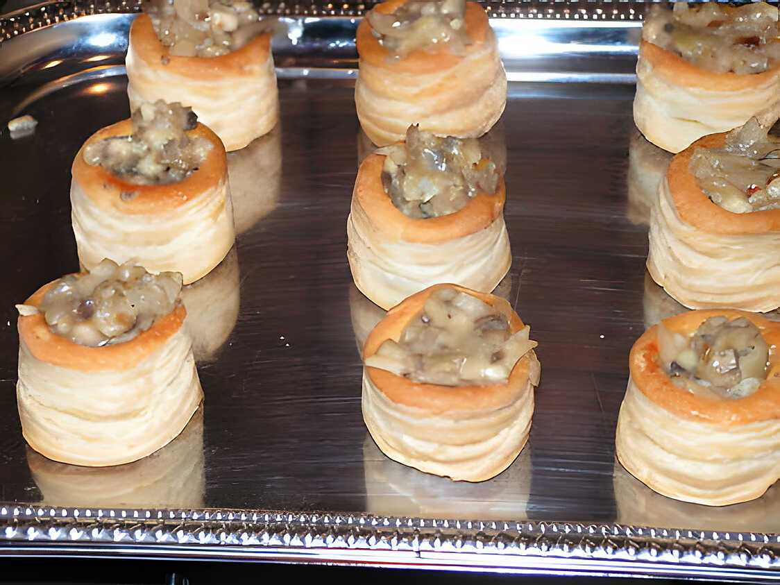 Recette de Mini bouchées au gorgonzola