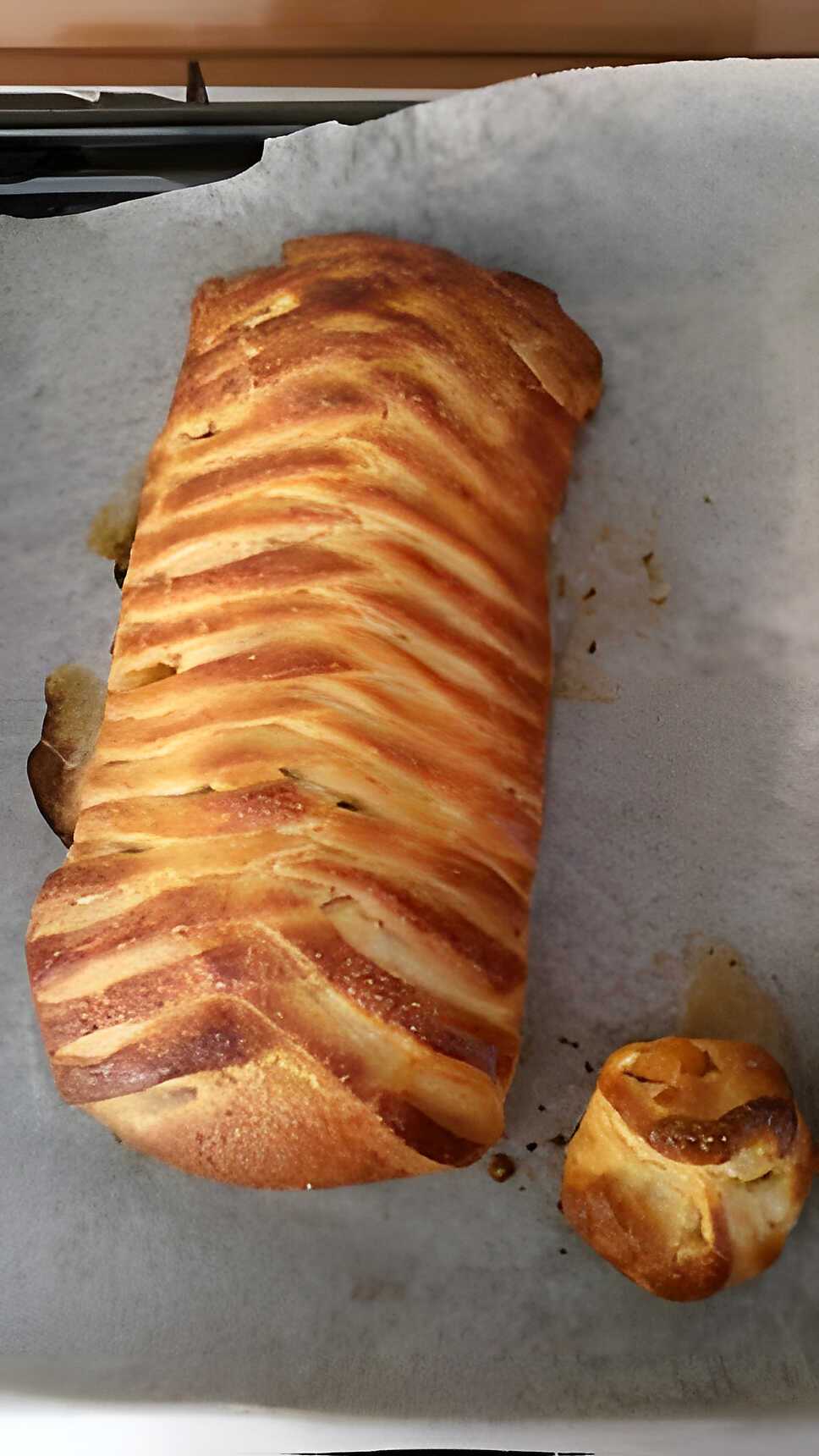 Recette de Tresse à l'abricot et amandes
