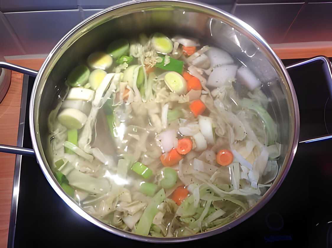 Recette de Bouillon de boulli de bœuf