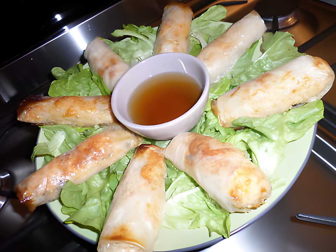 Recette de Nems au poulet par La-popotte-coup-de-c♥eur-de-maman
