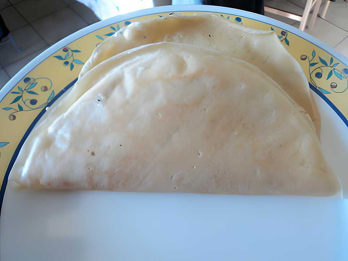 Recette de Crêpe farcie jambon fromage