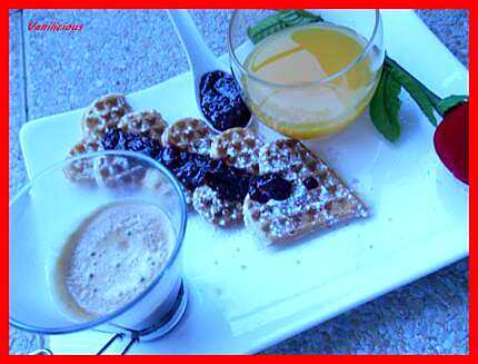 Recette de Mini gaufres