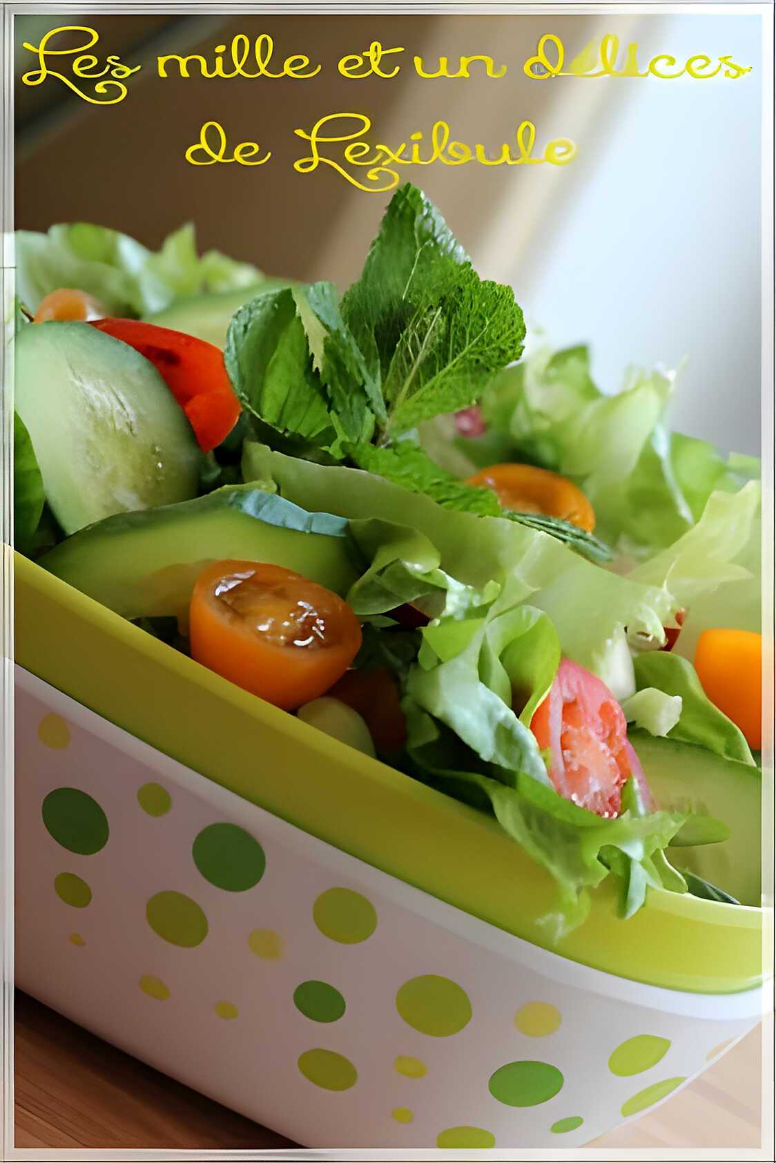 Recette de ~Salade verte~